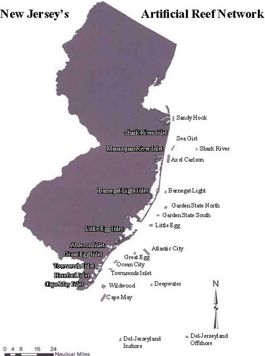 Artificial Reefs | Cape May Whale Watch & Research Center